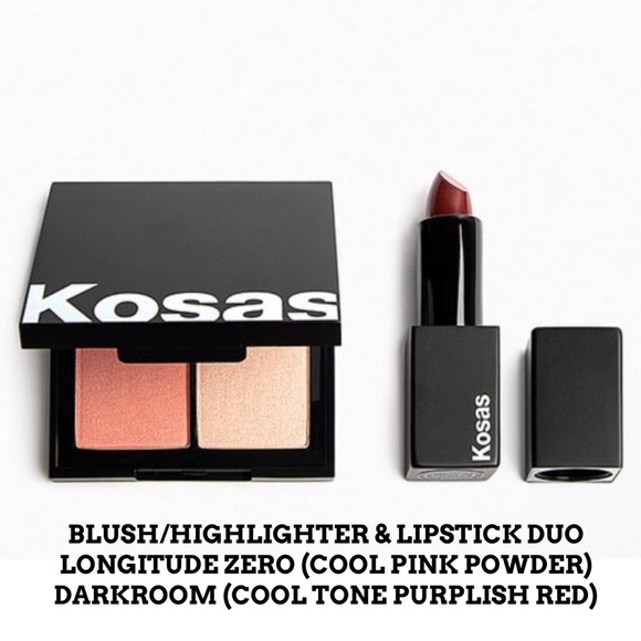 Kosas | Makeup | Kosas Blushhighlighter Duo Lipstick | Poshmark